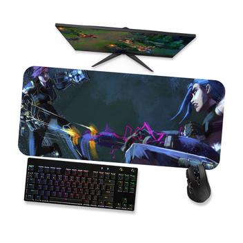 Mouse pad Arcane Jinx e Vi 4 - Mousepad Gamer League of legends 90x40 ...