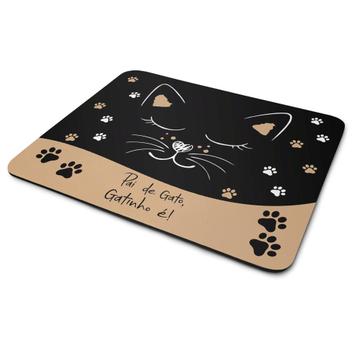Mouse Pad Cat gatos - Pai de gato, gatinho é! - JPS INFO - Mouse Pad ...