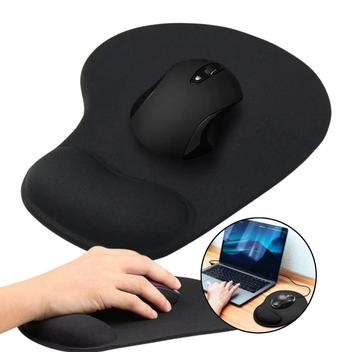 Mouse Pad com Apoio de Pulso Ergonômico Confortável Almofadinha para ...