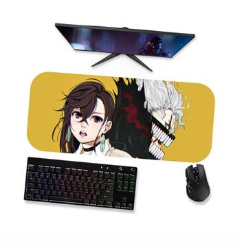 Mouse pad Dandadan Anime - Momo e Okarun 11 Ken - Mousepad Gamer 90x40 ...