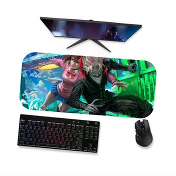 Mouse Pad Dandadan Anime - Momo e Okarun 13 Ken - Mousepad Anime 90x40 ...