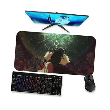 Mouse pad Dandadan Anime - Momo e Okarun 4 Ken - Mousepad Gamer 90x40 ...