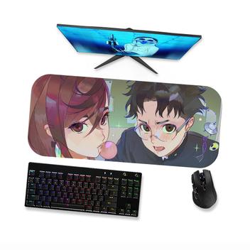 Mouse pad Dandadan Anime - Momo e Okarun 5 Ken - Mousepad Gamer 90x40 ...