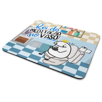 Mouse Pad Divertido Flork - Rei da meditação no vazo - JPS INFO - Mouse ...