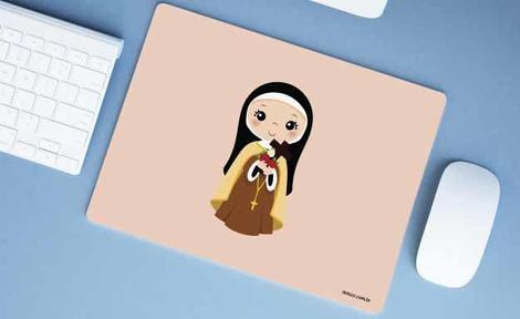 Mouse Pad Emborrachado Personalizado Estampas Evangélico Católico ...