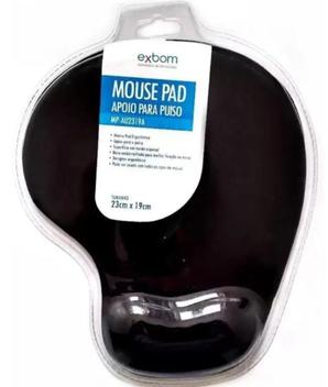 Mouse PAD Ergonômico Com Apoio de Pulso em Gel - EXBOM - Mouse Pad ...