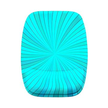 Mouse Pad Ergonomico Efeito Espiral Verde Agua - Maluco por Caneca ...