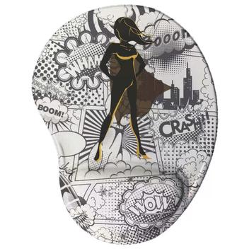 Mouse Pad Ergonômico Geek Comics Heroína Presente Criativo - Geek Vip ...