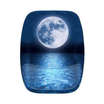 Mouse Pad Ergonomico Lua Cheia Brilhante e Mar - Maluco por Caneca ...