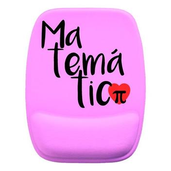 Mouse Pad Ergonomico Matemática Rosa - Cn Confecções - Mouse Pad ...