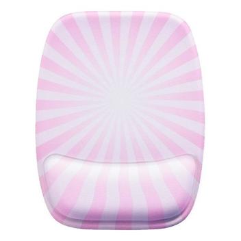 Mouse Pad Ergonomico Rosa Efeito Raios De Sol - Cn Confecções - Mouse ...