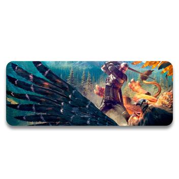 Mouse Pad Gamer The Witcher Geralt e Glifo - EMPIRE GAMER - Mouse Pad ...