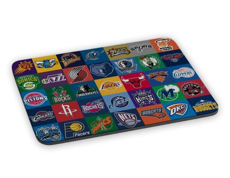 Mouse Pad Nba Basquete Americano Times Brasão Logo - Fm Brindes - Mouse ...