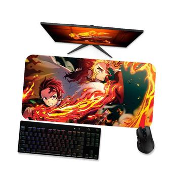 Mouse pad Tanjiro Rengoku 1 Demon Slayer Anime - Mousepad Gamer 90x40 ...