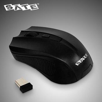 Mouse Sate A-71G 2.4GHZ Wireless Preto - Satellite - Mouse - Magazine Luiza