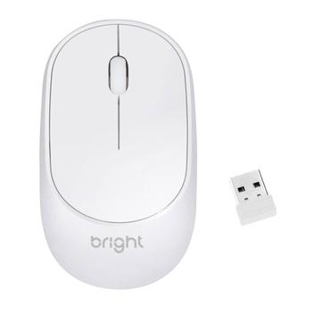 Mouse sem Fio Bright MS001 Branco - Mouse - Magazine Luiza