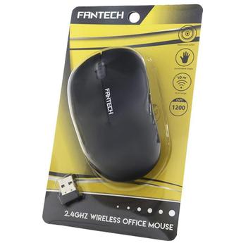 Mouse Sem Fio Fantech Forma Confortável W188 Preto 1200Dpi - Mouse ...