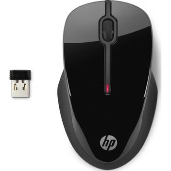 Mouse Sem Fio HP X3000 - Nano Receptor Preto com Bateria de 12 Meses ...