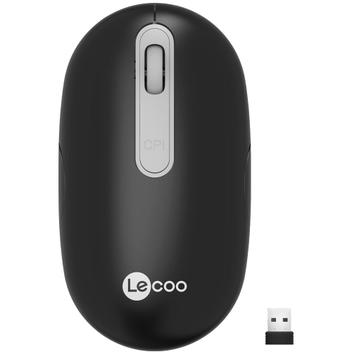 Mouse Sem Fio, Lenovo Lecoo, Recarregável, WS207, 4 Botões, 1.600 DPI ...