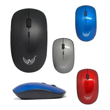 Mouse sem fio óptico slim USB PC notebook anatômico - Filó Modas ...