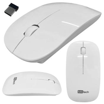 Mouse Sem Fio Wireless Usb Optico 3200 Dpi Branco Mb - Mouse - Magazine ...