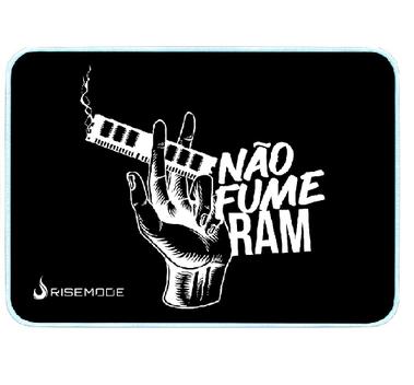 Mousepad Gamer Rise Mode Não Fume Ram - Mouse Pad Gamer - Magazine Luiza