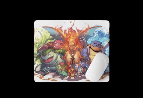 Mousepad Pokémon Modelo 1 - Like Geek - Mouse Pad - Magazine Luiza