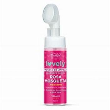 Mousse Facial De Limpeza Rosa Mosqueta Lovely 150ml - Face Beautiful ...