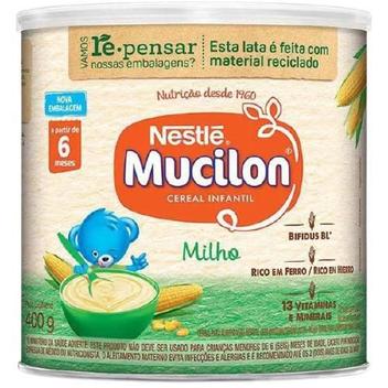Mucilon Milho Nestlé 400G - Nestle - Cereal Infantil - Magazine Luiza