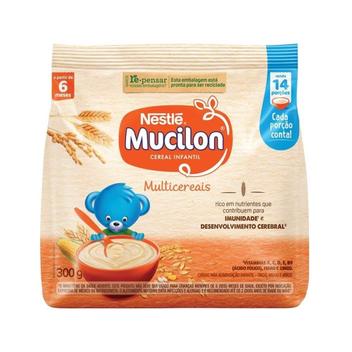 Mucilon Multicereais Sachê 300g - Embalagem com 9 Unidades - Nestlé ...