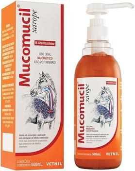 Mucomucil xarope vetnil 500 ml - Farmácia Pet - Magazine Luiza