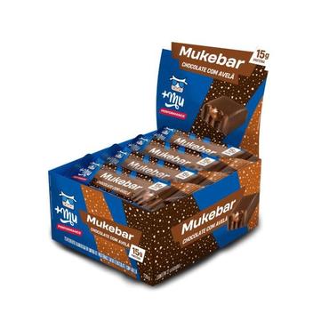 Mukebar Sabor Chocolate com Avelã 12 unidades de 60g - +Mu - Chocolate ...