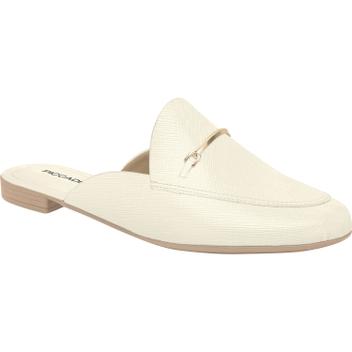 Mule Antonela Salto Baixo Off White - PICCADILLY - Mule Feminino ...