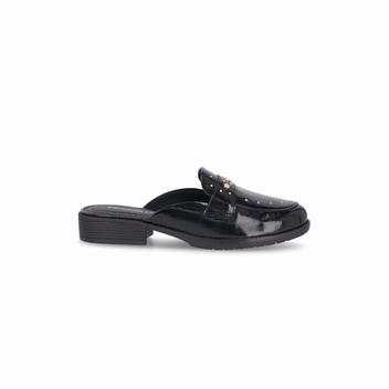 Mule Leci Salto Baixo Preto - PICCADILLY - Mule Feminino - Magazine Luiza