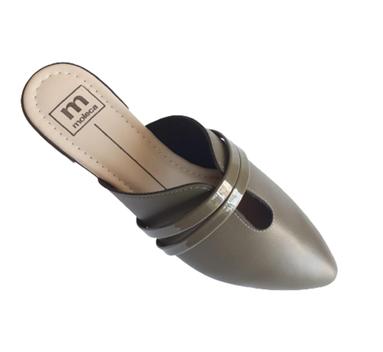 Mule Moleca Feminina Bico Fino Verde Oliva - Outros Moda e Acessórios ...