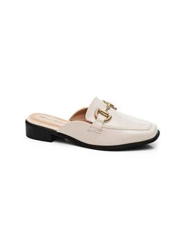 Mule Piccadilly Feminino Cor Off White - Mule Feminino - Magazine Luiza
