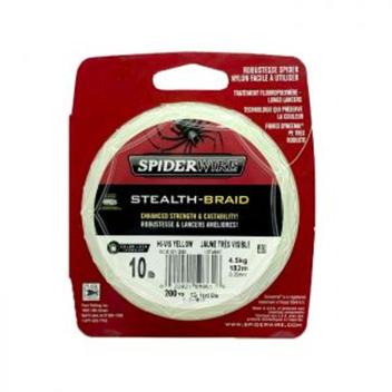 Mult. spiderwire yellow stealth-braind 50lb 182mt/0,35mm - SpinderWire ...