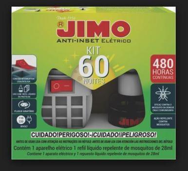 Multi Inseticida Jimo Anti-Inset Elétrico Kit 60 Noites - Inseticidas ...