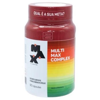 Multi Max Complex Vitaminas E Minerais Max Titanium 90 Caps ...