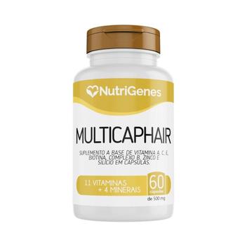Multicap Hair Vit A C E Antiqueda Cabelo 60 Caps 500 mg - Nutrigenes ...