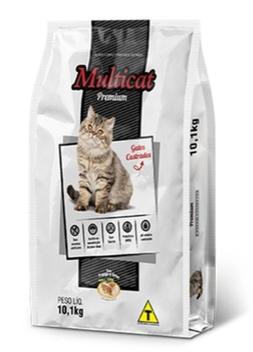 Multicat Premium Gatos Castrados Frango e arroz 10kg - Nutridog ...