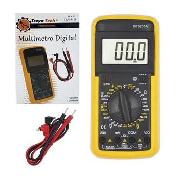 Multimetro digital a bateria 9v 19,5x9cm na caixa - MOHNISH ...