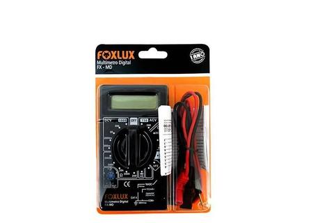 Multimetro digital foxlux fn-md - MARCA - Multímetro - Magazine Luiza