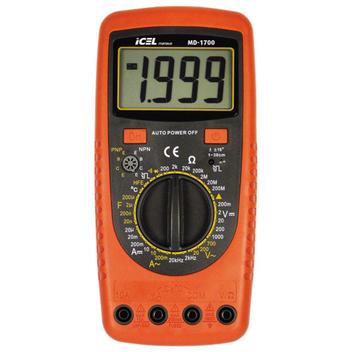 Multimetro Digital Icel Md-1700 - Multímetro - Magazine Luiza