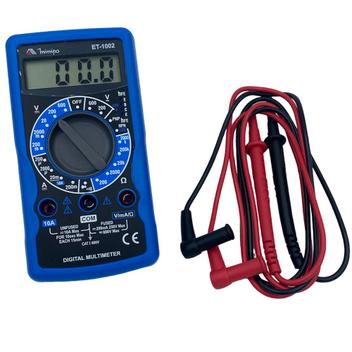 Multímetro ET-1002 CAT1 600V 10A - Minipa - Multímetro - Magazine Luiza