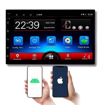 Multimidia 7 Polegadas Android 13 Android Auto e Carplay Gps WIFI GPS - KNUP - Central ...