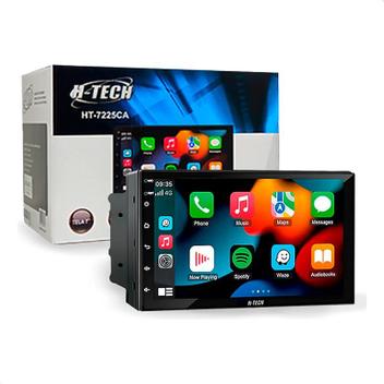 Multimidia H-Tech Ht-7225ca 2 Din 7 Pol QLED Android Auto Carplay 2+64GB - H Tech - Central ...