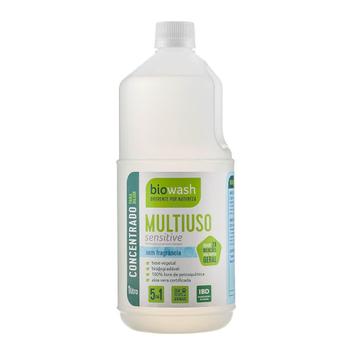 Multiuso Concentrado Natural Sensitive Sem Fragrância 1L - Biowash ...