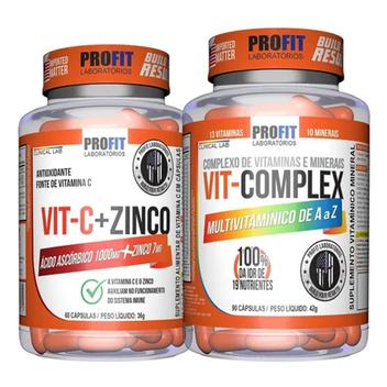 Multivitamínico A-z Multi Complex + Vitamina C Vit C 1000mg - PROFIT ...