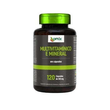 Multivitaminico E Mineral - 120 Cápsulas - Omix - Multivitamínico ...